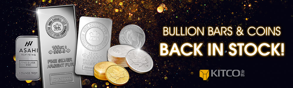 Buy Gold, Buy Silver, Buy Bullion & Precious Metals | Kitco